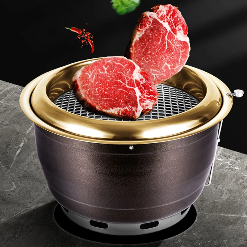 UP-smokeless-barbeque-grill-stoves-Japanese-indoor-charcoal-roaster-Yakiniku-table-top-grill ...