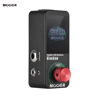 MOOER-Radar Simulator Pedal Efeito Guitarra, 30 Alto-Falante, Cabine ...