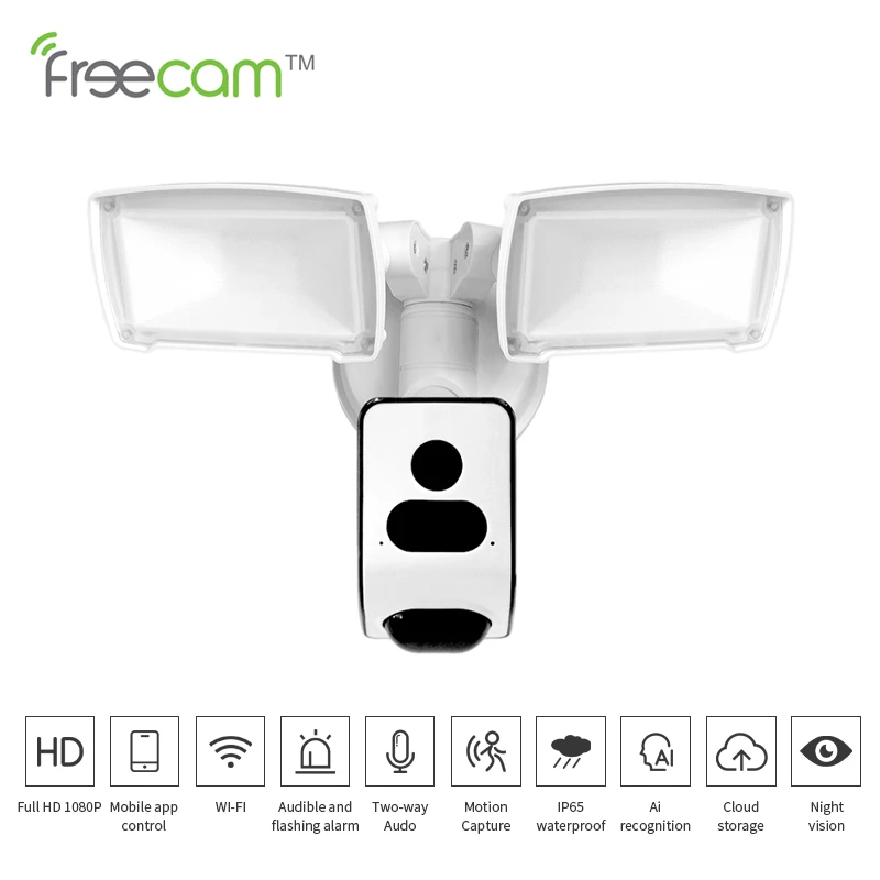 Freecam 851 Smart Camera Home Wifi Ip Cctv Digital Security Outdoor ...