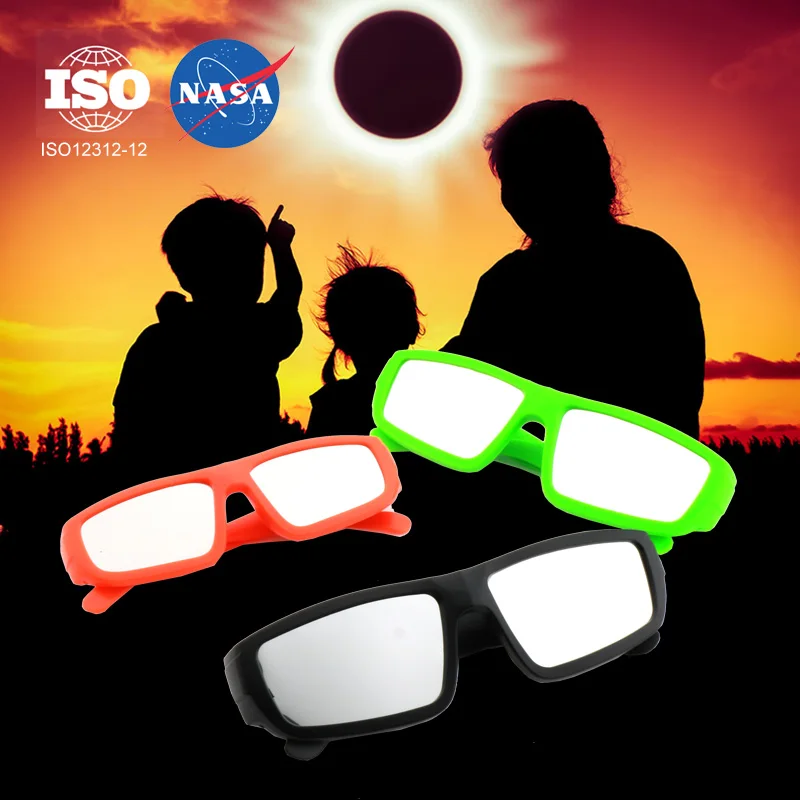 Plastic-Solar-Eclipse-Glasses-Family-sets-Solar-filter-Viewings-Sun ...