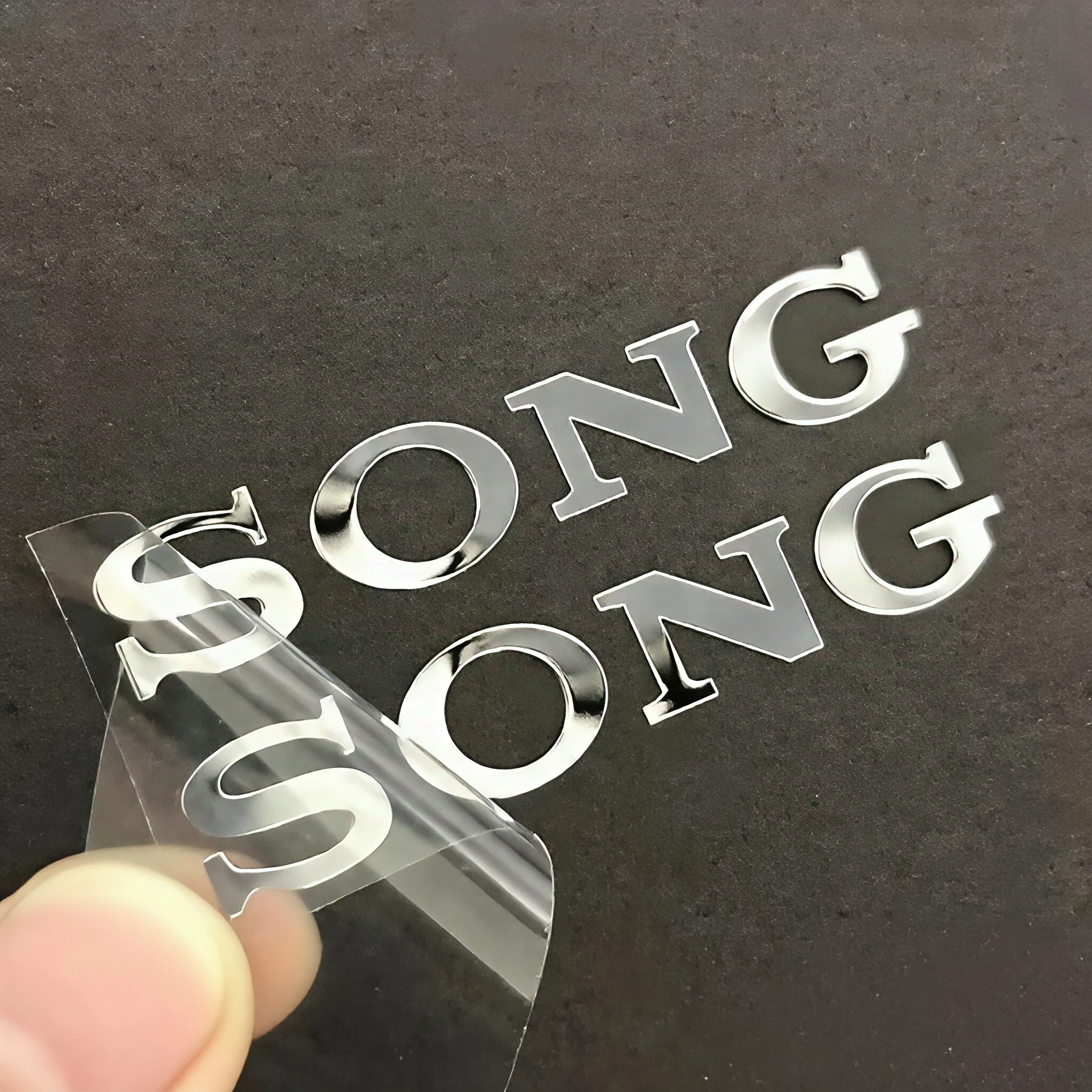 Custom 3D Sparkling Crystal Clear Stickers for Decoration (Phone Case ...