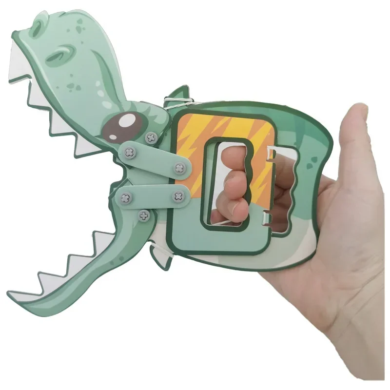 Mechanical Dinosaur Educational Toys 3D Paper Puzzles Model Stem Craft ...