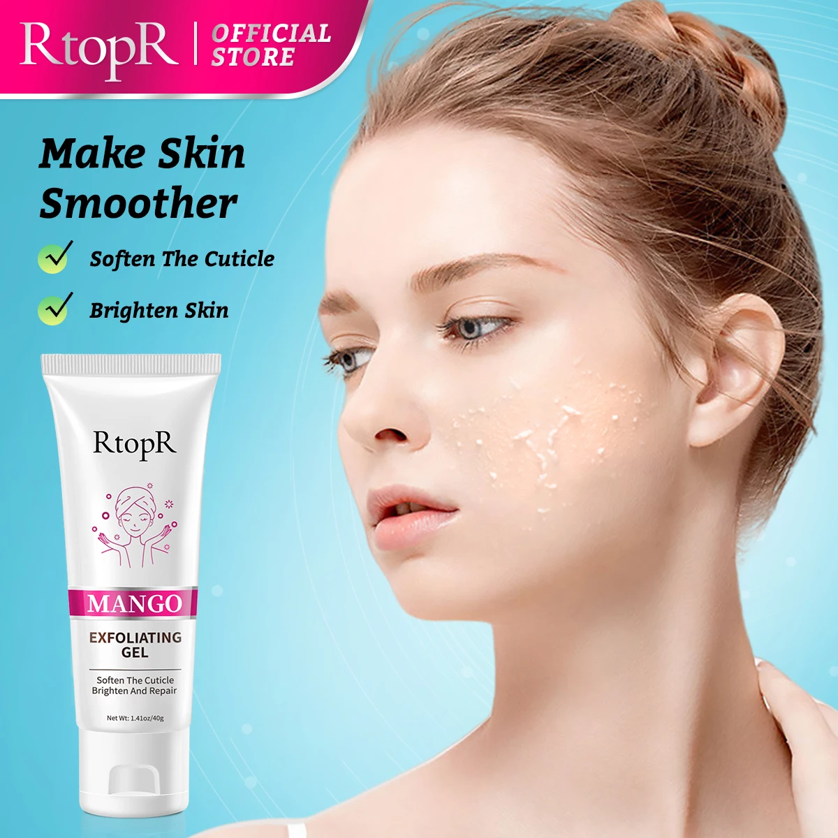 RtopR-Facial-Exfoliating-Gel-Facial-Scrub-Cleansing-Face-Mango-Face ...