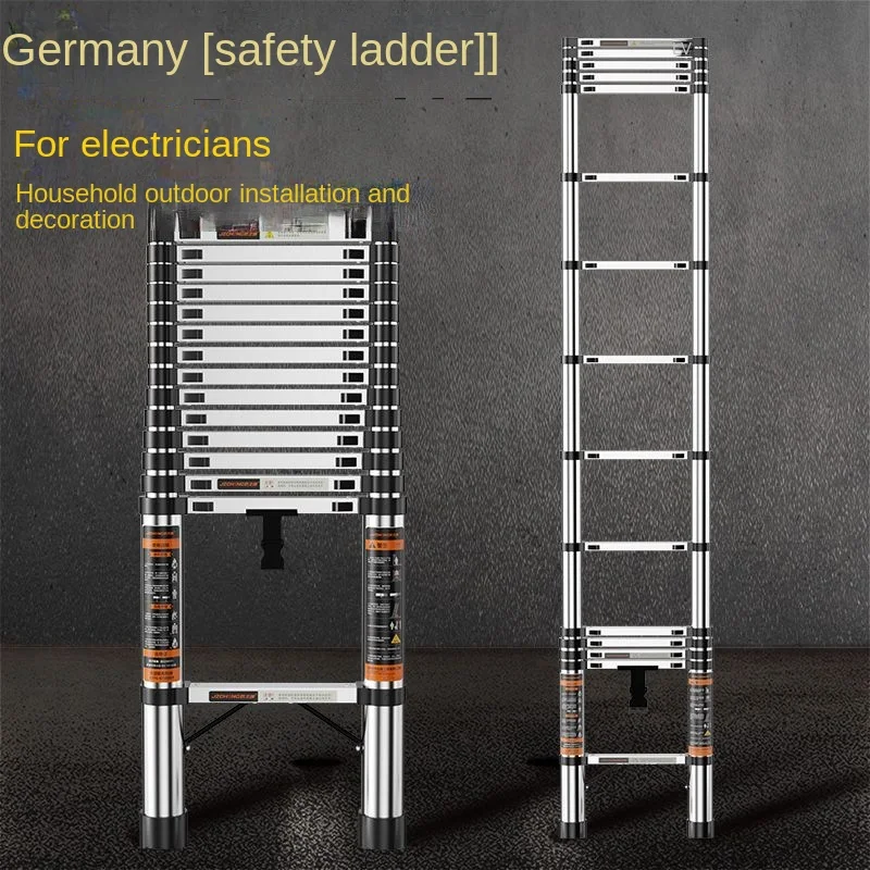 Power-Tool-5-1M-5-5M-Household-Folding-Herringbone-Ladder-Thickened ...