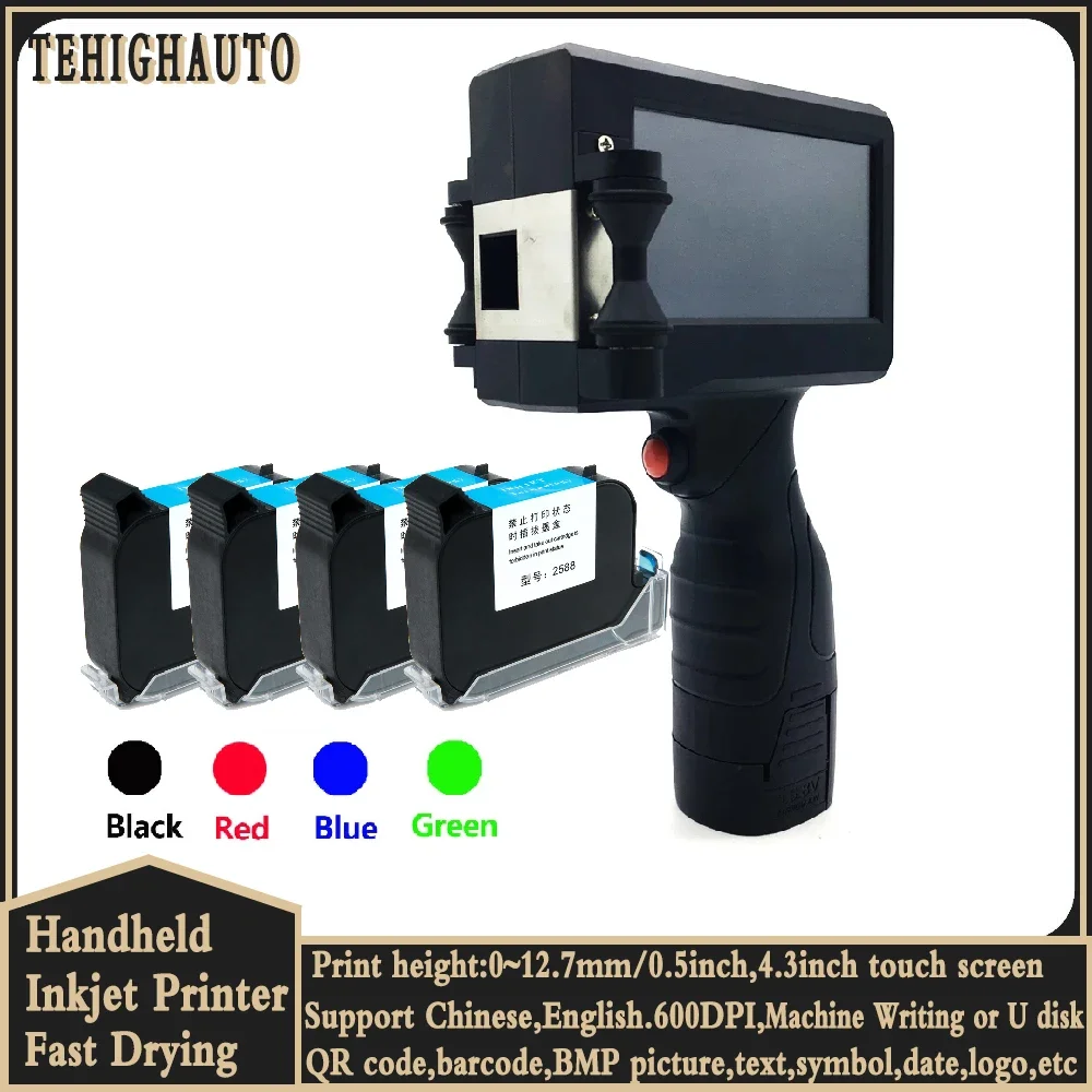 Handheld-Inkjet-Printer-1-2-Inch-Touch-Laser-Coder-Label-Print-Machine ...