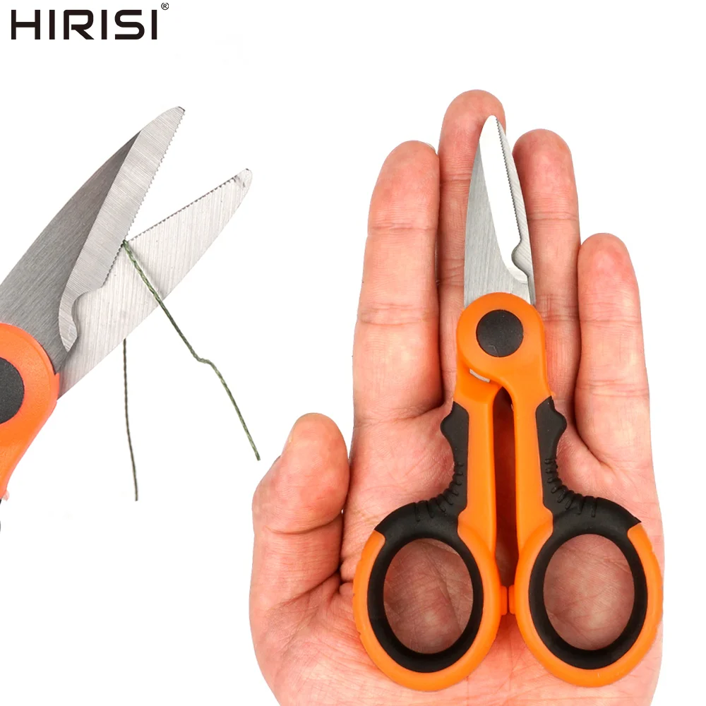 Hirisi JD02 Stainless Steel Fishing Scissors Portable Line Cutter with ...