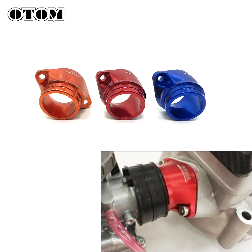 OTOM-Multicolor-Motorcycle-Intake-Manifold-Pipe-Carburetor-Adapter-34mm ...