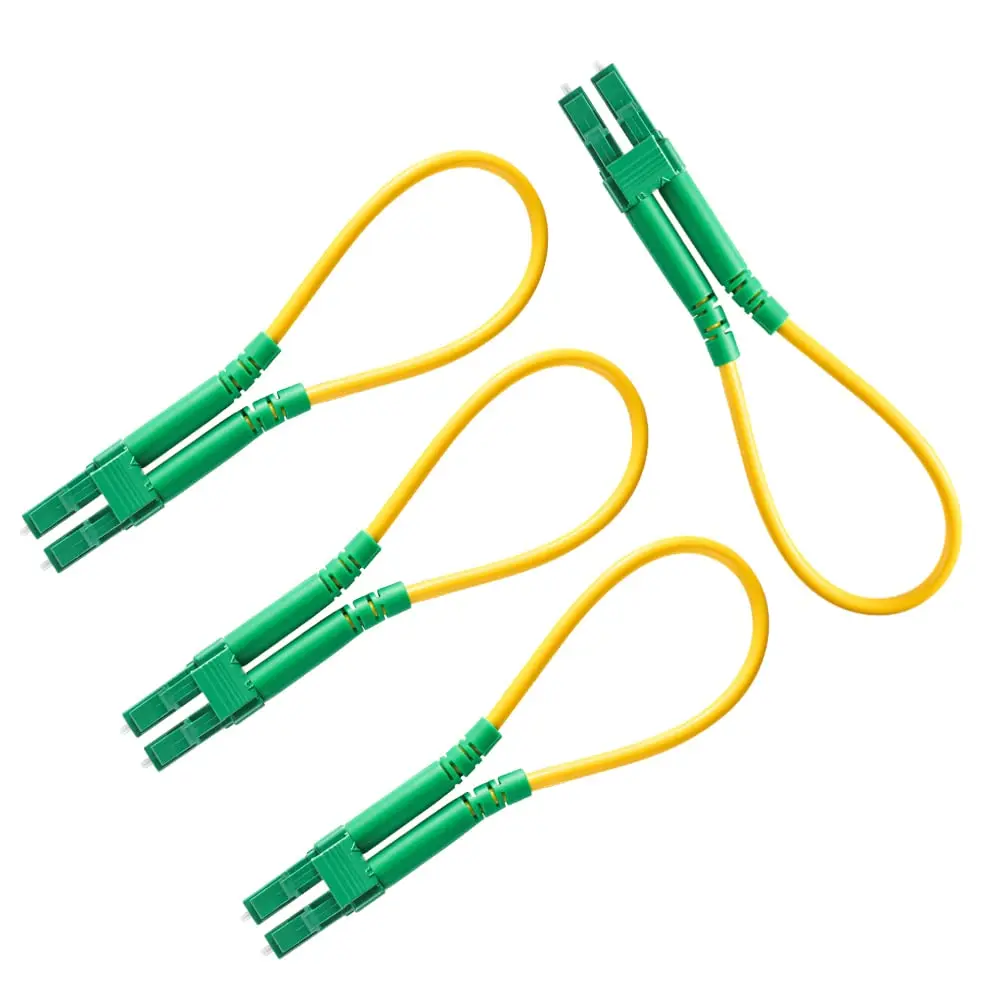 Loopback Plug Tester Fiber Optical Duplex Loop Ring Cable Adapter LC ...