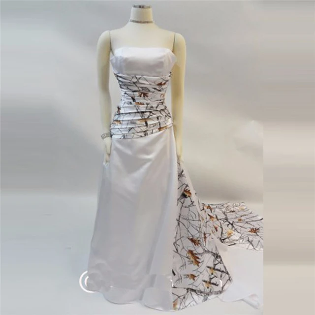 Realtree Snow Camo Wedding Dress