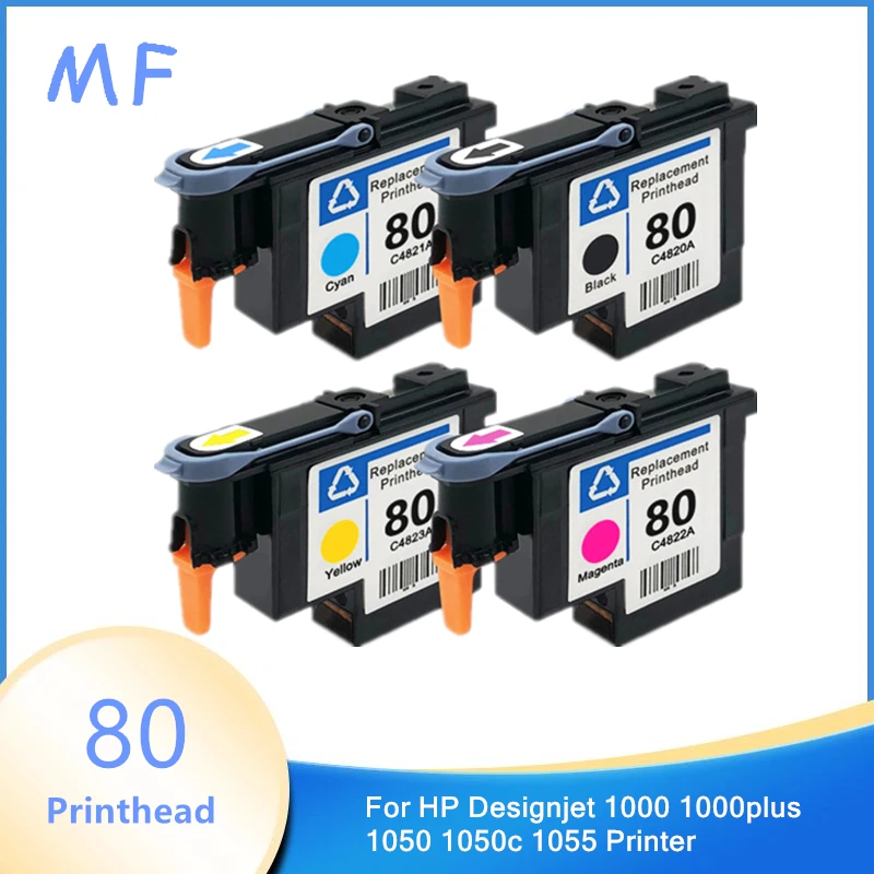 Compatible For HP 80 Printhead C4820A C4821A C4822A C4823A for HP80 ...