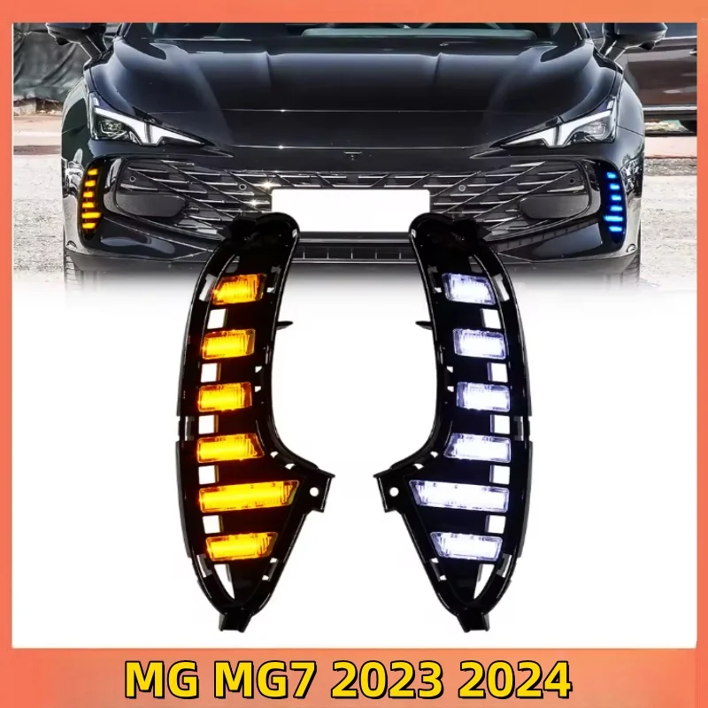 For MG MG7 2023 2024 Morris Garages LED Daytime Running Lights DRL Fog ...