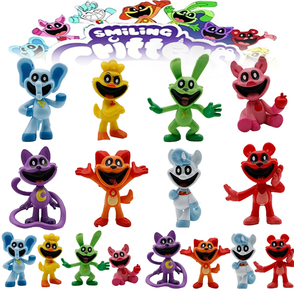 24-STYLE-Smiling-Critters-Action-Figure-Toy-Cool-Cute-Cartoon-Animal ...