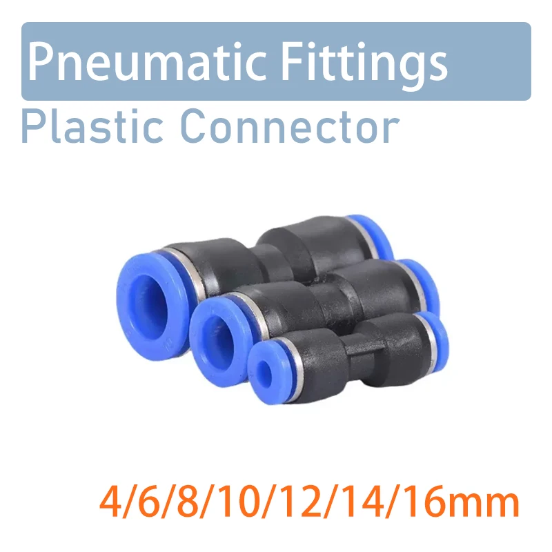 PU-Pneumatic-Fittings-Fitting-Plastic-Connector-Air-water-Hose-Tube ...