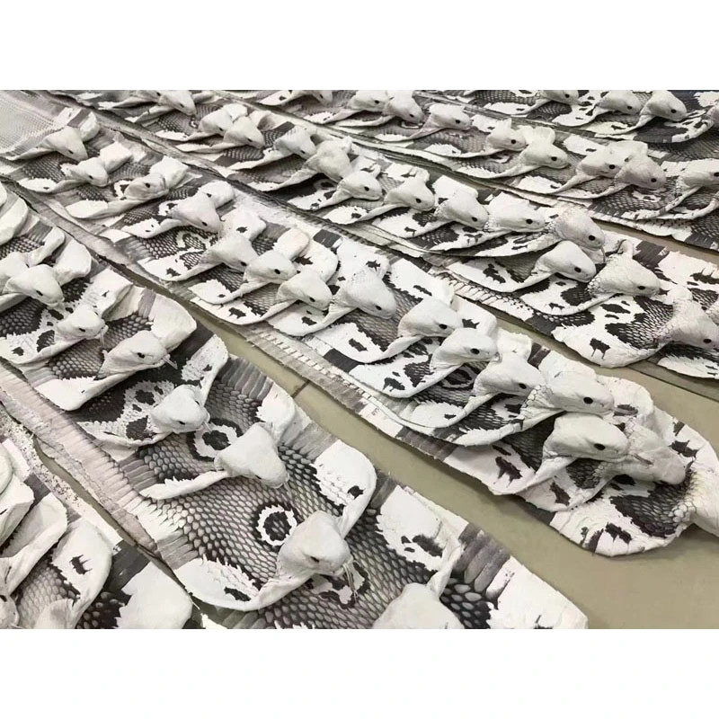 Captive Bred Genuine Snake Cobra Leather Skin Materials Wholesale ...