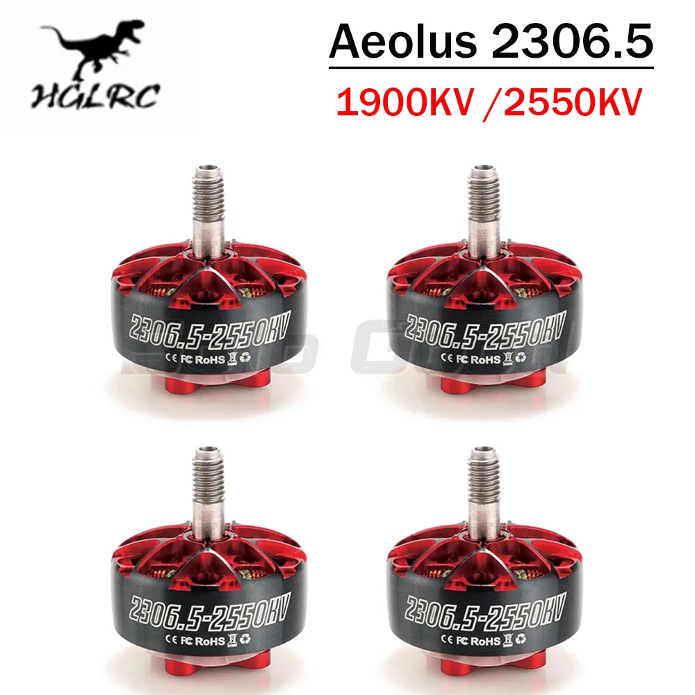 HGLRC-Aeolus-2306-5-1900KV-6S-2550KV-4S-Brushless-Motors-For-DIY-RC-FPV ...