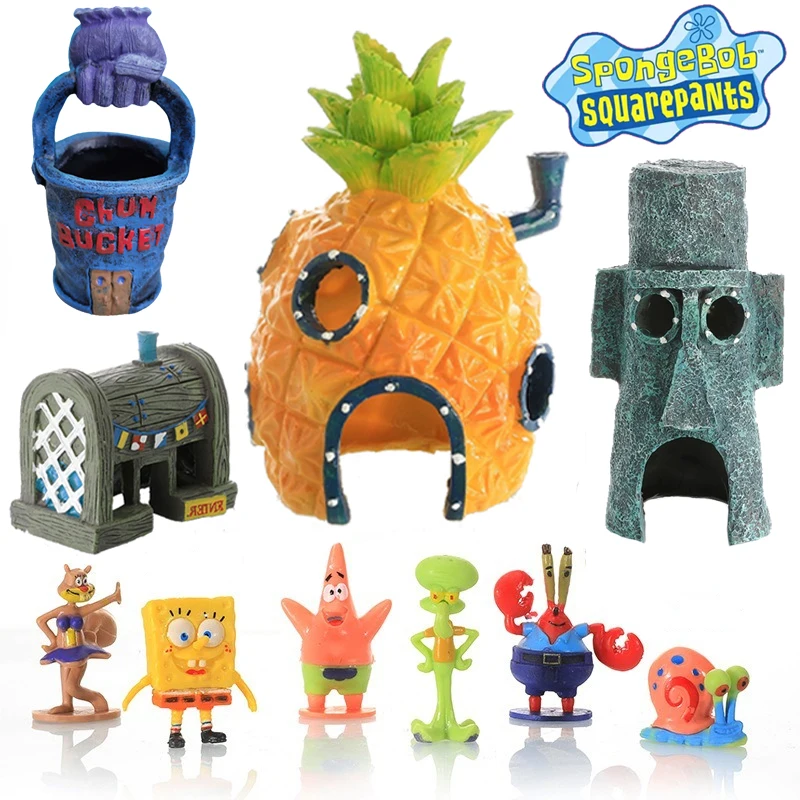 Spongebob Fish Tank Ornaments