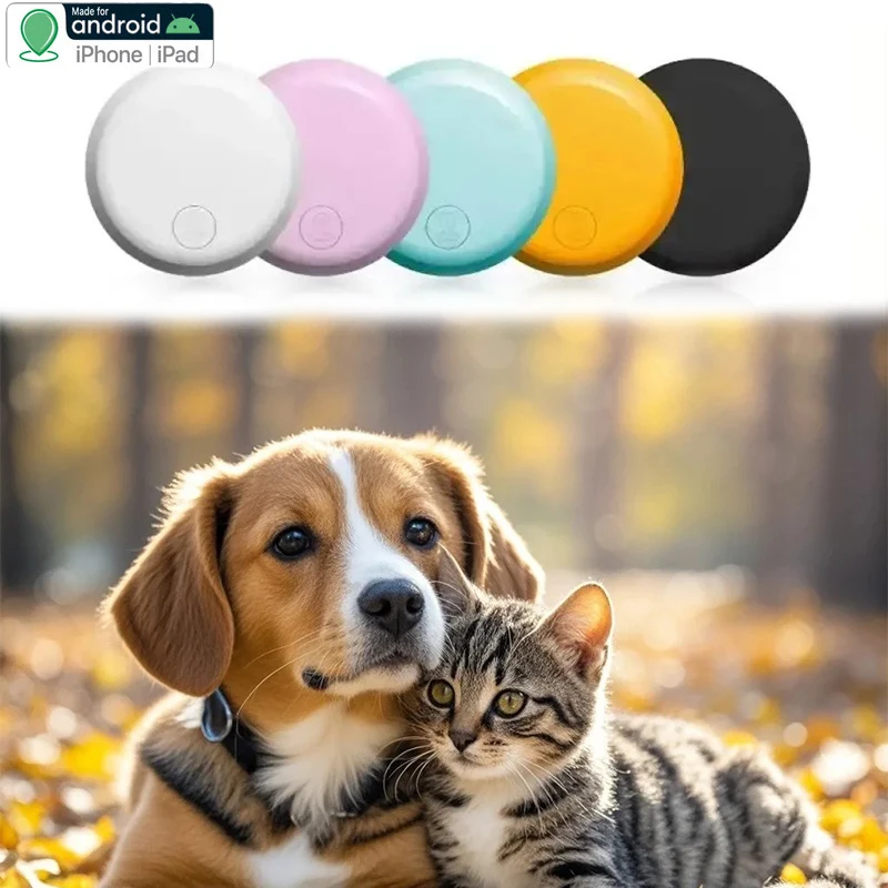 Mini GPS Tracker for Pets - AirTag Replacement for Android iOS, Anti ...