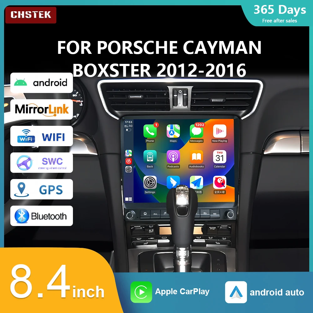 CHSTEK-Car-Radio-Android-13-Navigation-For-Porsche-Cayman-Boxster-718 ...