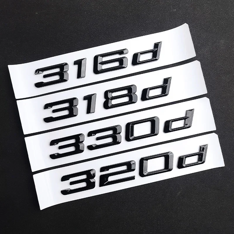 3D-ABS-Black-Car-Rear-Trunk-Letters-Stickers-For-BMW-E46-E36-G20-E90 ...