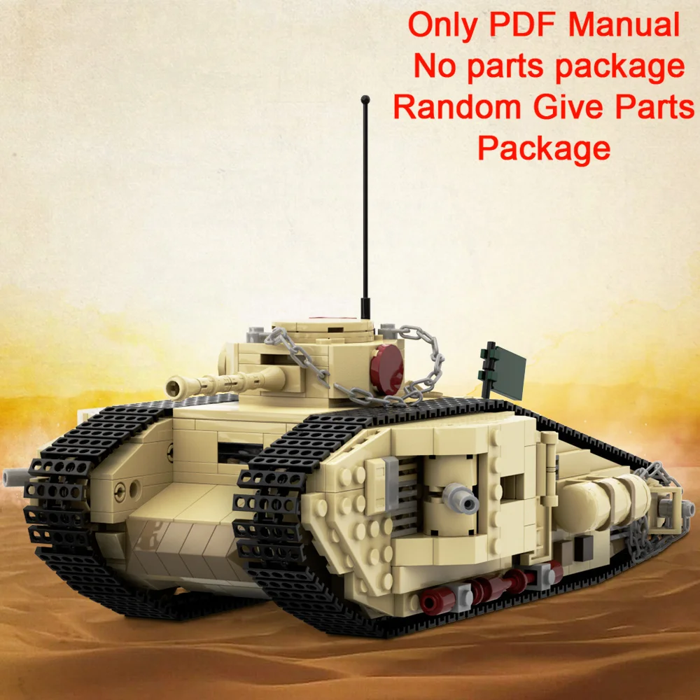 MOC-Indiana-Jones-Tank-Blocos-de-Constru-o-A-ltima-Cruzada-Mark-VII-PDF ...