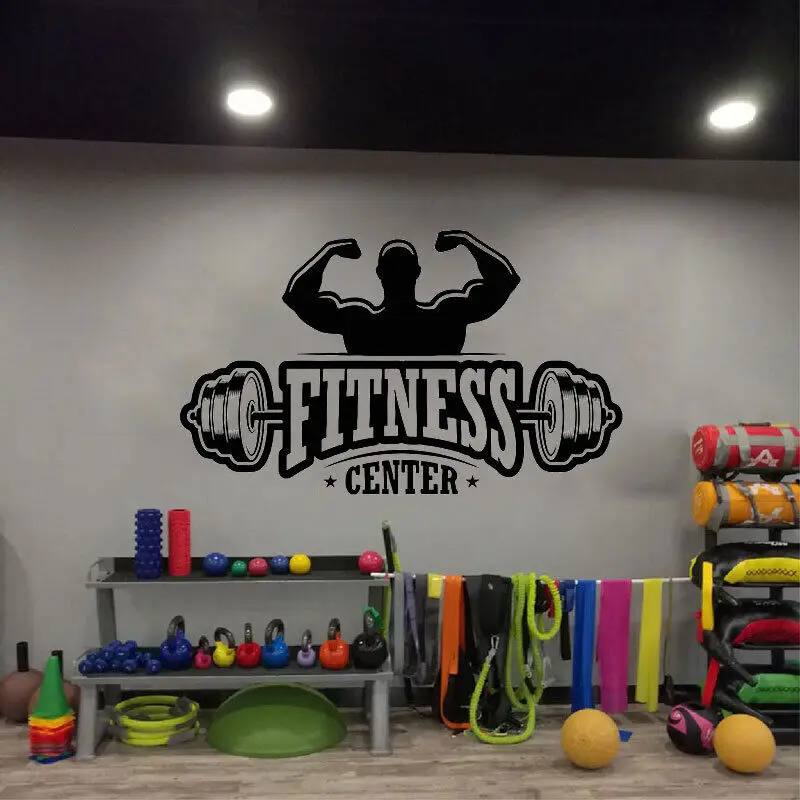 Fitness-Vinyl-Wall-Stickers-Fitness-Theme-Stickers-Gym-Bodybuilding ...
