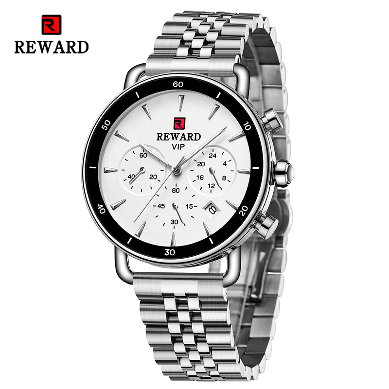 REWARD-VIP-Business-Watches-for-Men-Chronograph-Luminous-Waterproof ...