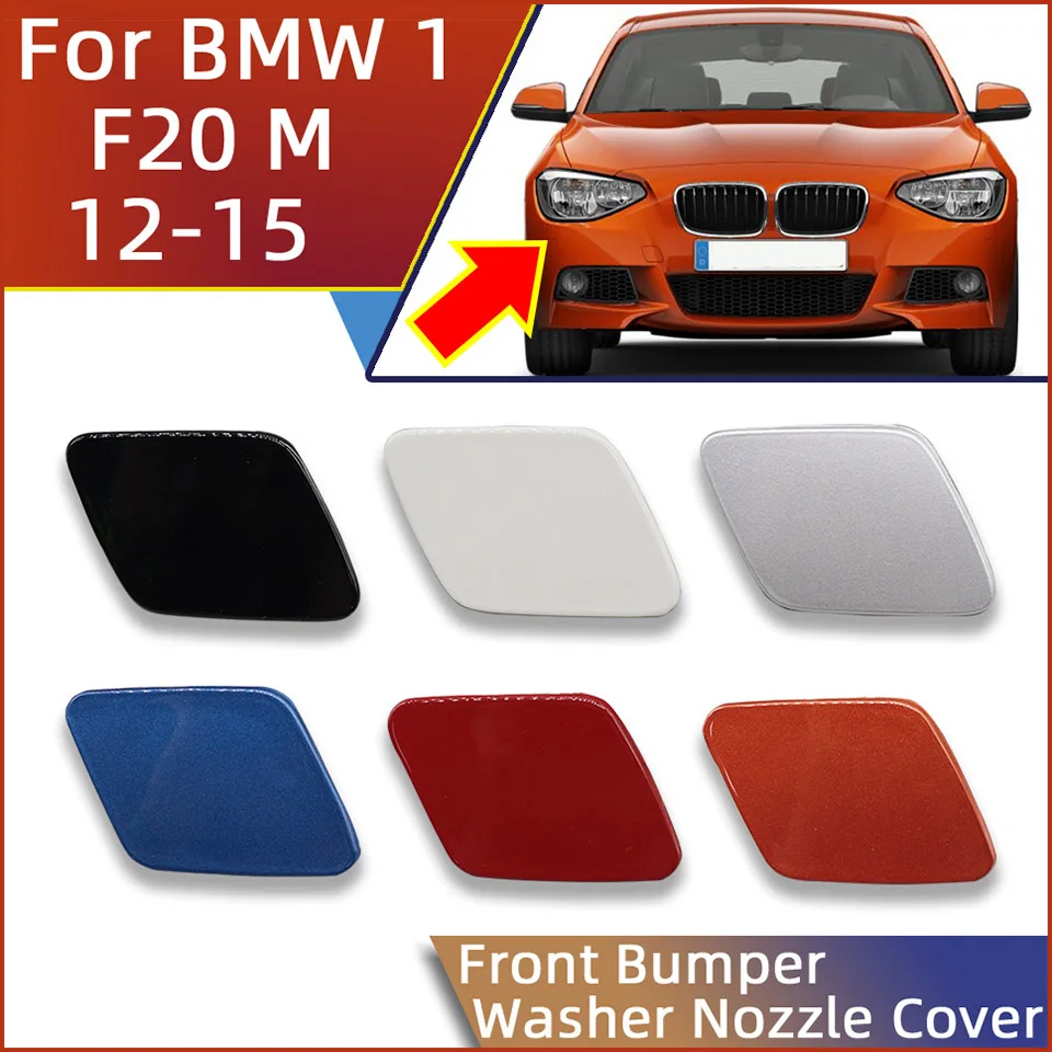 High Quality Painited Headlight Washer Nozzle Cap Cover Shell For BMW 1 ...