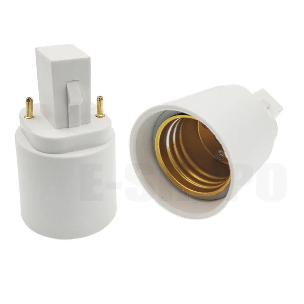 2Pin-G24-to-E27-Lamp-holder-Adapter-G24d-to-E26-LED-Light-base ...