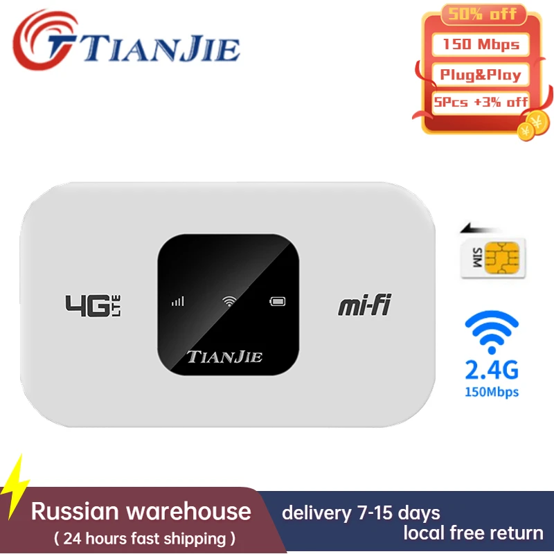 TIANJIE-Wireless-Wi-Fi-Router-3G-Modem-WiFi-4G-150Mbps-Dongle-Mifi ...