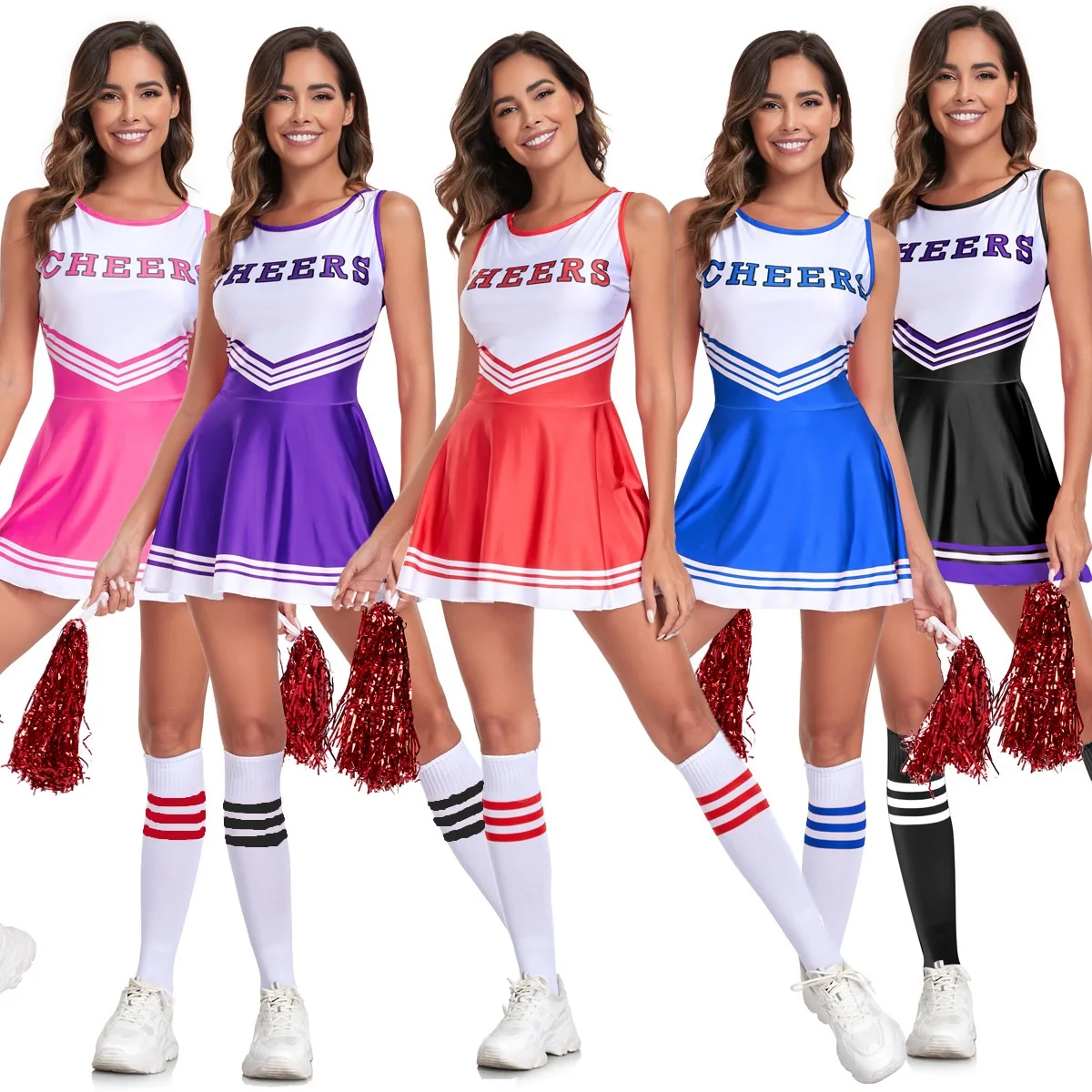 Cheerleader-Costume-Schoolgirl-Dress-School-Girl-Sexy-Costumes-Women ...