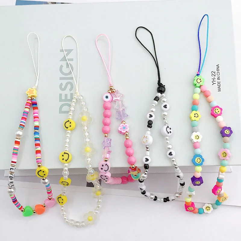 Fashion-Charm-Pearl-Clay-Beaded-Mobile-Phone-Chain-Acrylic-Cartoon ...
