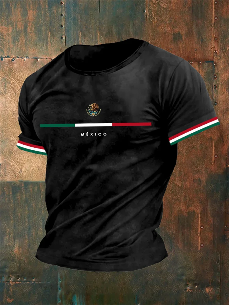 Camisetas-con-estampado-3D-de-bandera-de-M-xico-para-hombres-y-mujeres ...