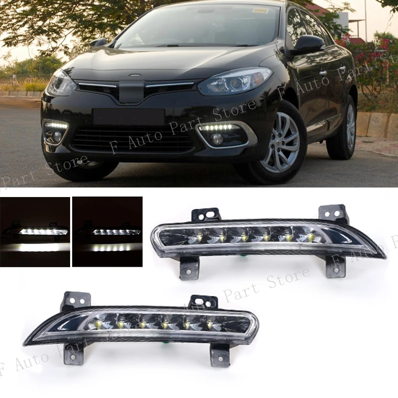 Day-Light-For-Renault-Fluence-2014-2015-2016-2017-2021-LED-Front-Bumper ...