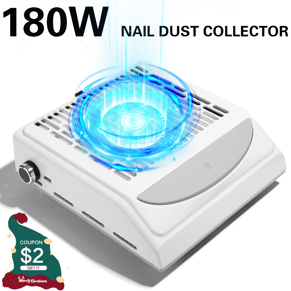 NEW-180W-Nail-Dust-Collector-With-Remove-Filter-Powerful-Vacuum-Fan ...