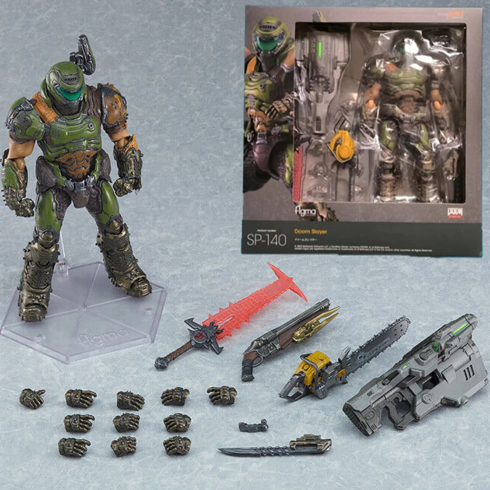 Doom-Eternal-GSC-Figma-Doom-Slayer-Sp-140-Action-Figure-Collectible-Toy ...
