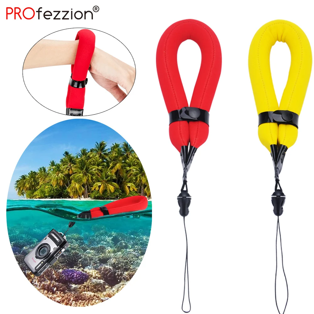 For-Gopro-Float-Wrist-Straps-Waterproof-Ajustable-Action-Camera-Strap ...