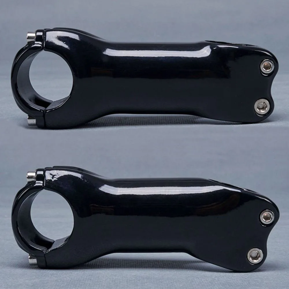 Black Glossy Carbon Bicycle Stem Mountain Bike Road Bicycle MTB Stem ...