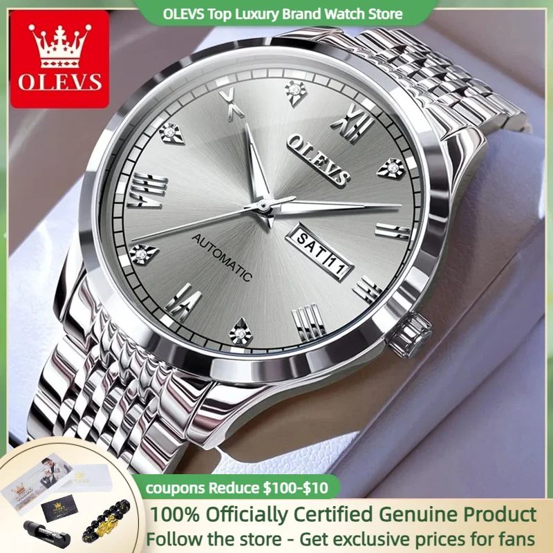 OLEVS-Original-Watch-for-Men-Automatic-Mechanical-Male-Wristwatches ...