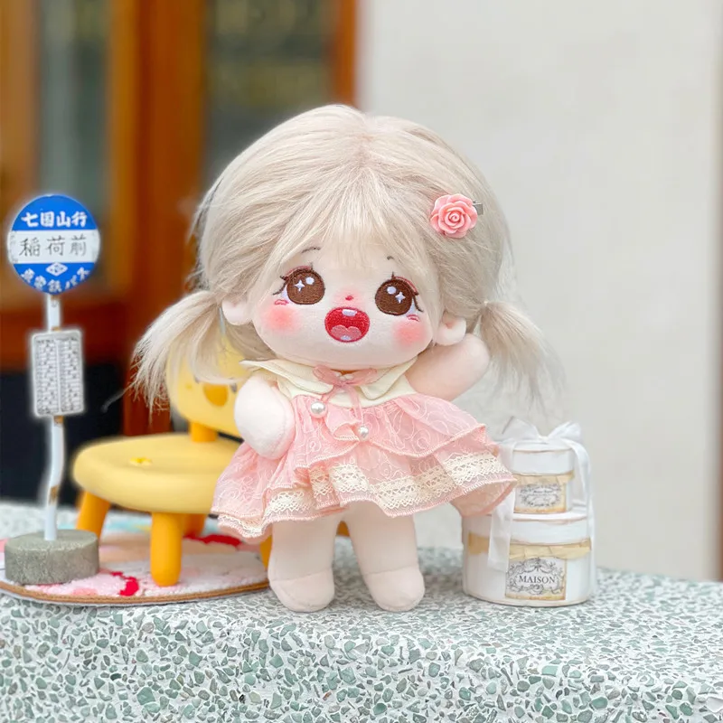 Limited Cute Nude 20cm Plush Human Doll Figure Baby Doll Cotton Smile ...