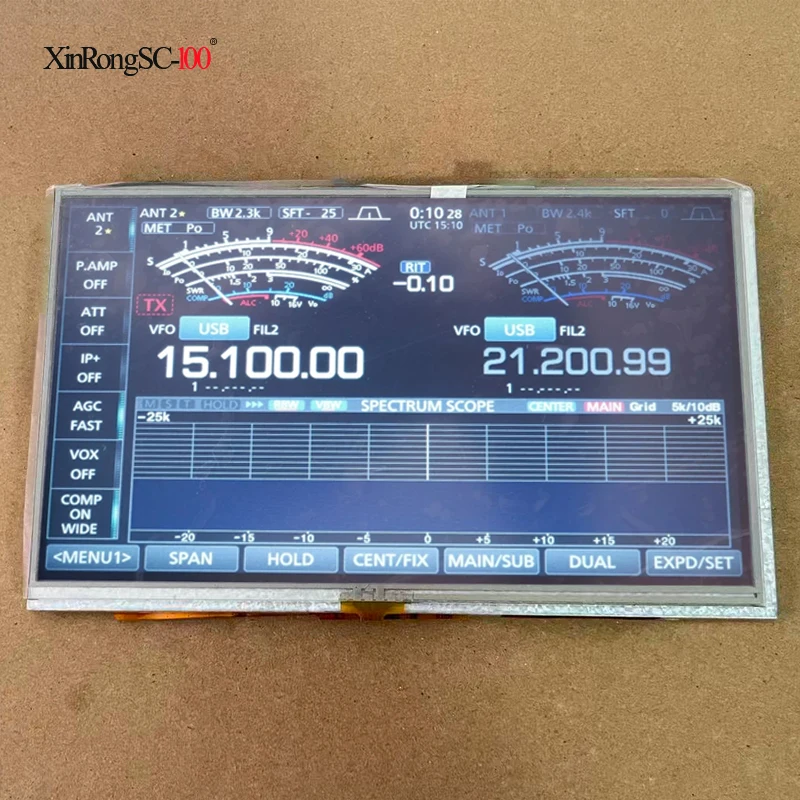 7.0" inch LCD Display screen for icom IC-7610 IC7610 7610 with touch ...