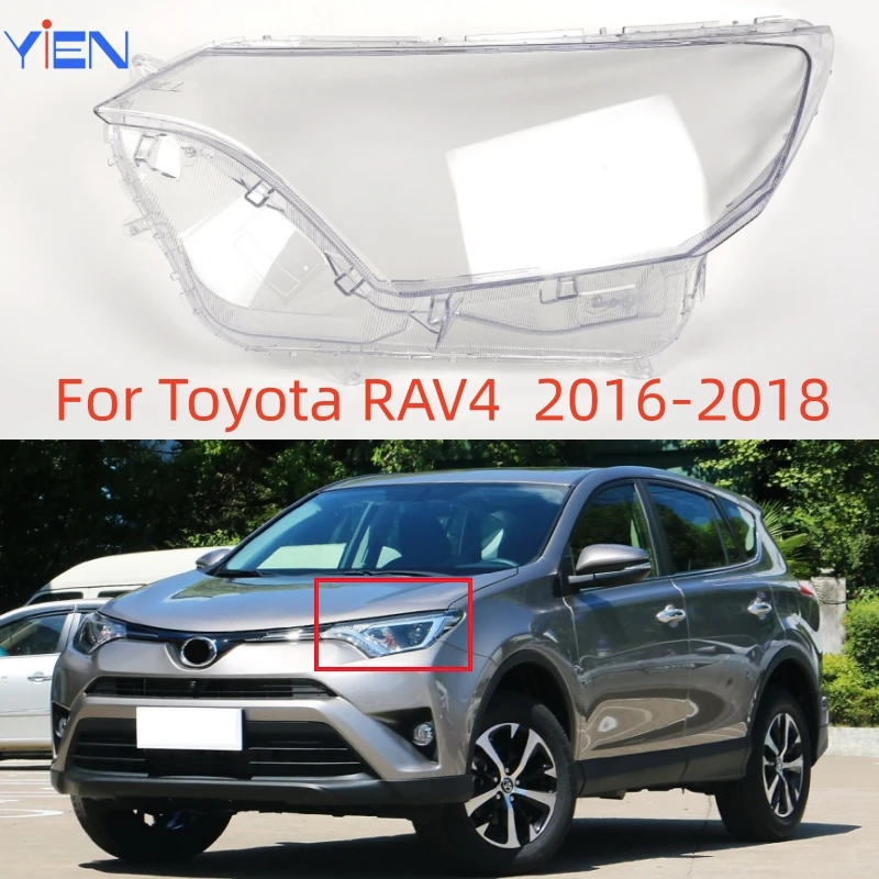 For-Toyota-RAV4-RAV-4-2016-2017-2018-Auto-Accessory-Headlight-Shell ...