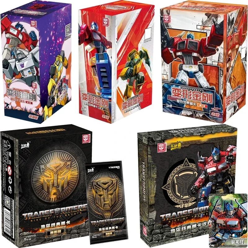 KAYOU Genuine New Transformers Card Optimus Prime Cybertron Leader ...