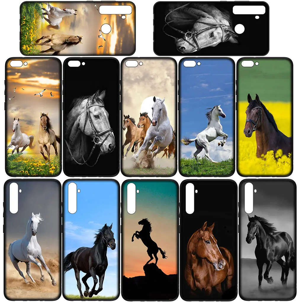 Wild Horse Design Soft Phone Case for RedmiNote 12 Pro 4G (10)