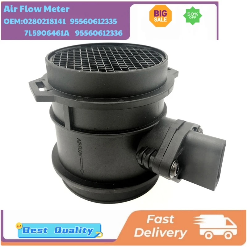 0 280 218 141 0280218141 Mass Air Flow Meters 95560612335 7L5906461A ...