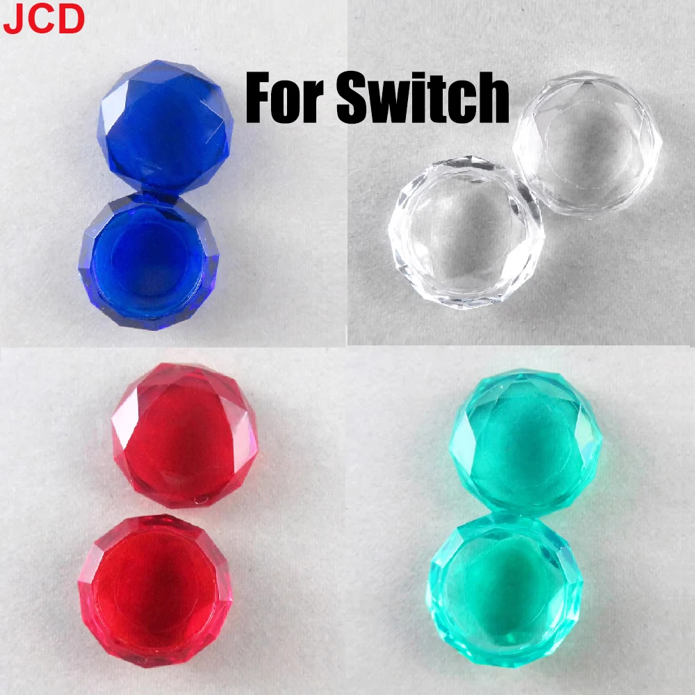 JCD-2pcs-For-Switch-NS-Lite-Game-Controller-Joystick-Caps-Crystal ...