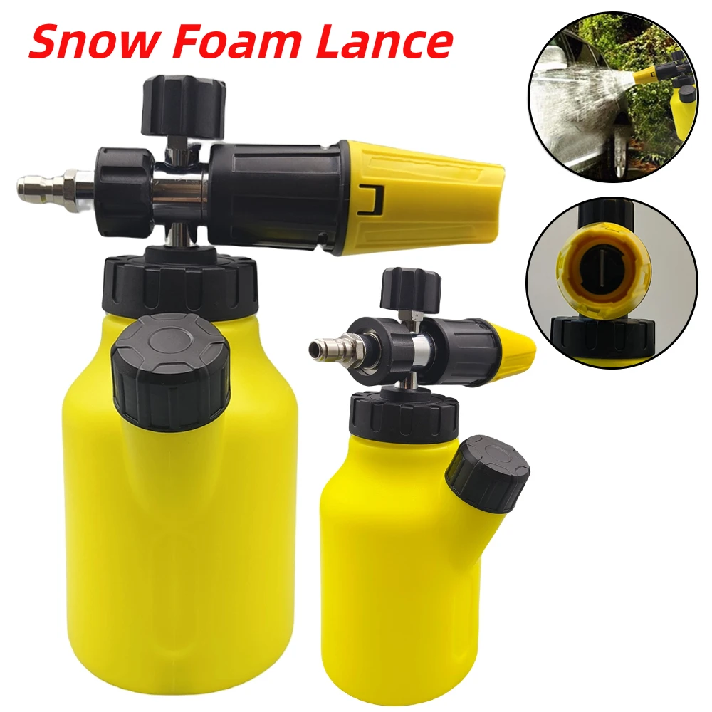 Snow-Foam-Lance-1L-Car-Foam-Spray-Can-Bottle-Pressure-Foam-Spray-Gun ...