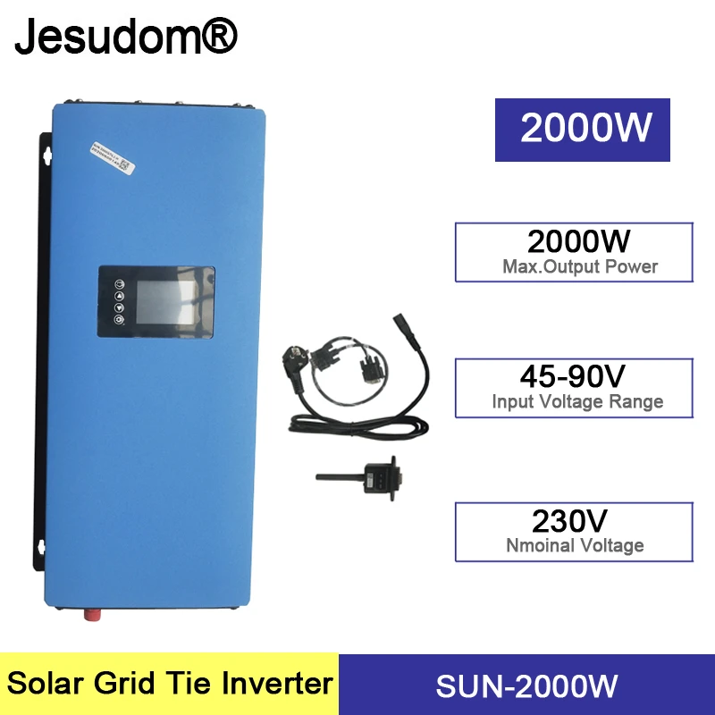 2kw MPPT Grid tie Inverte Micro Solar Converter Regulator Inverter With ...