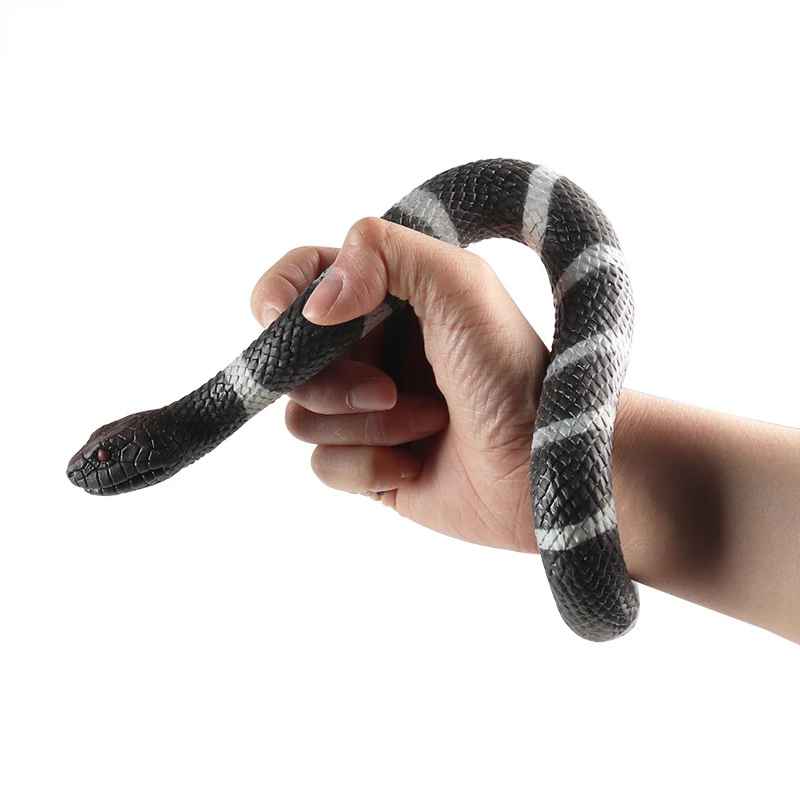 Simulated-TPR-large-soft-rubber-snake-bamboo-leaf-green-gold-python ...