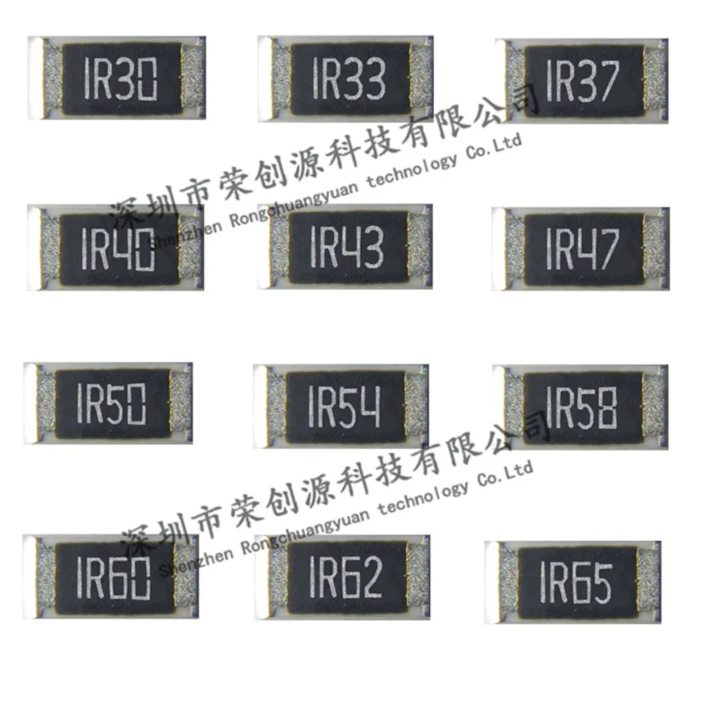 100pcs-lot-0805-smd-Chip-Resistor-1-1R30-1R33-1R37-1R40-1R43-1R47-1R50 ...