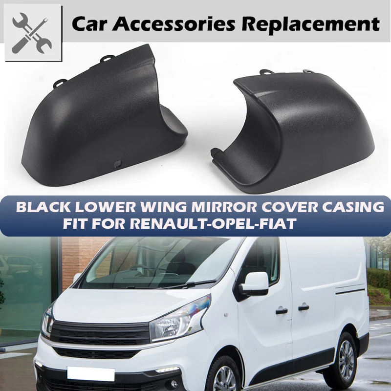 Rhyming Rearview Mirror Cap Wing Side Mirror Cover Housing Fit For ...